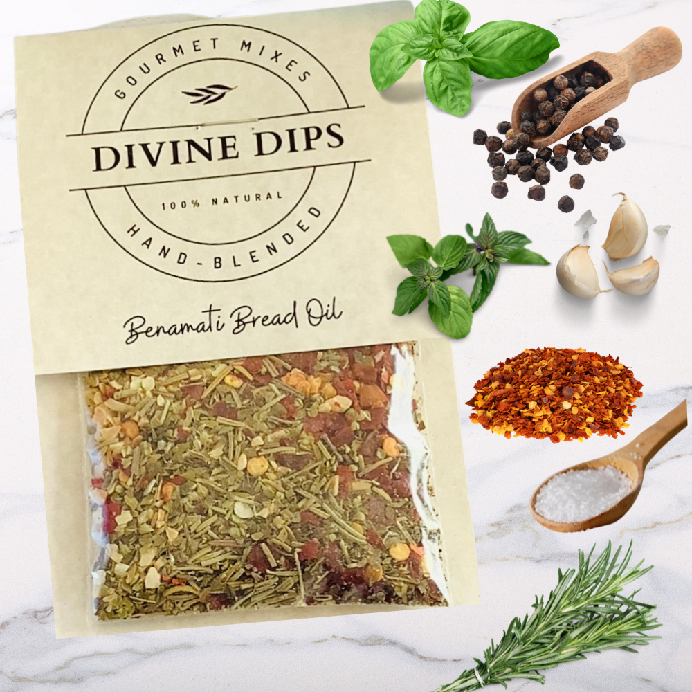 Benamati Blend Seasoning Dip Mix & Oil Blend – Sage Lane Cottage